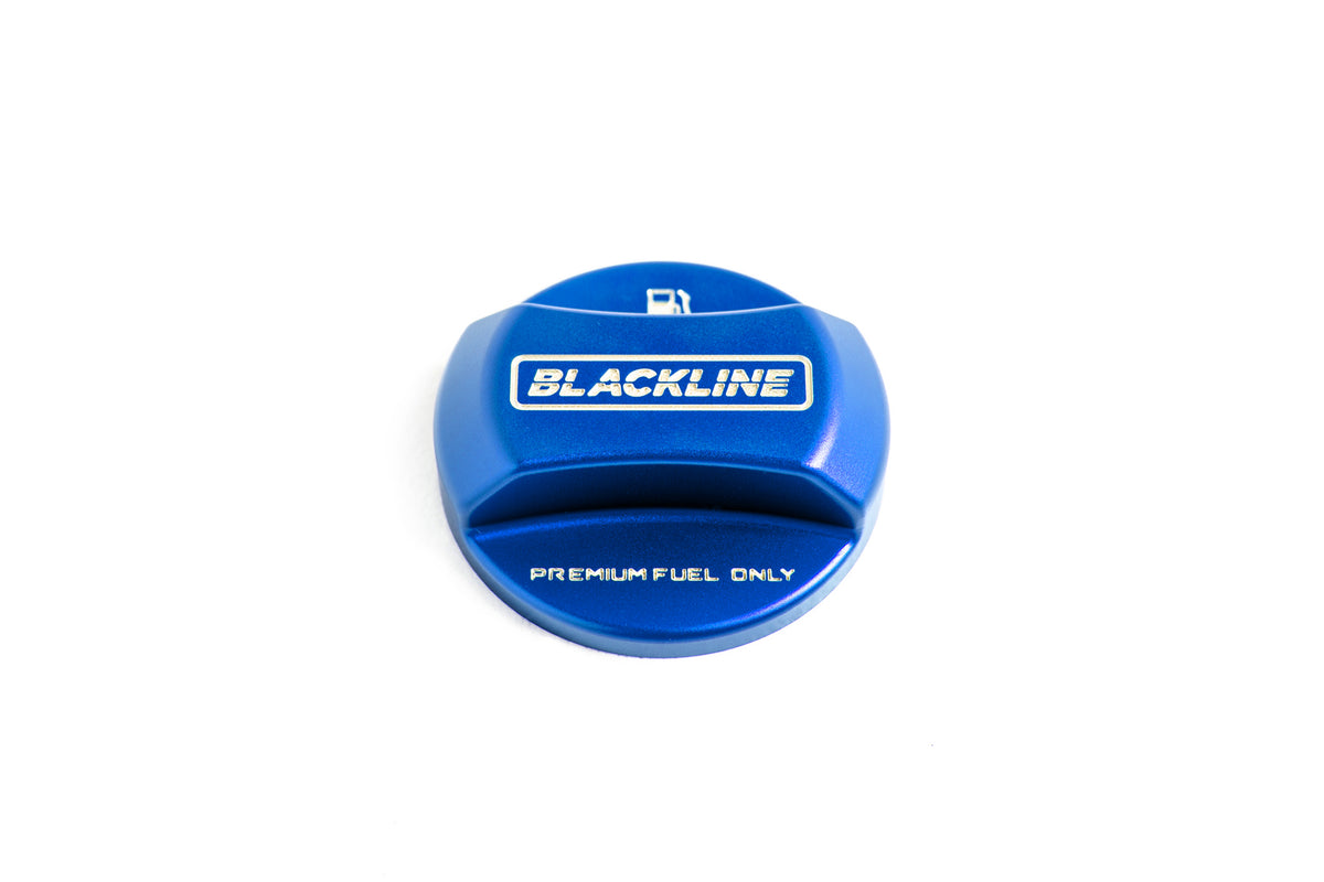 BMW M Car Series BLACKLINE Performance Motorsport BLUE Fuel Cap Cover ...