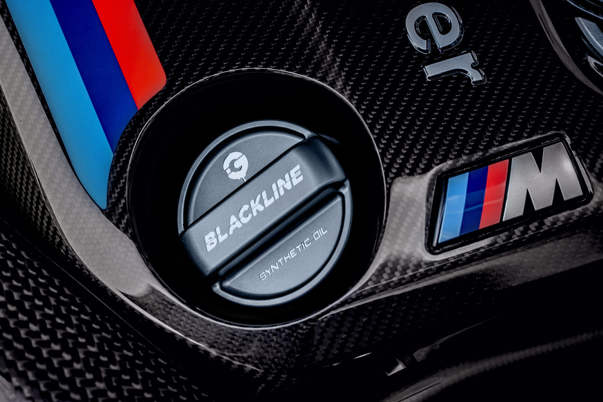 BMW M Car Series BLACKLINE Performance Oil Cap Cover – Goldenwrench Supply
